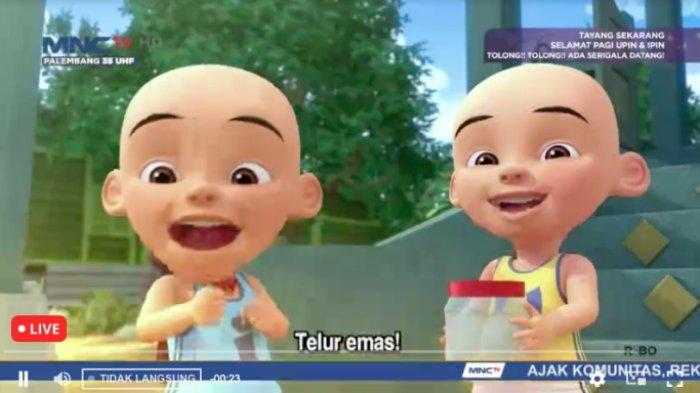 Link Nonton MNC TV Upin Ipin Hari Ini, Tolong! Tolong! Ada Serigala ...