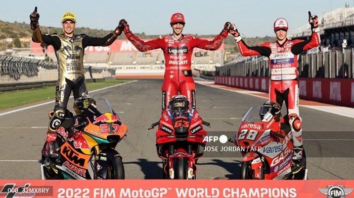 Jadwal MotoGP 2023: Seri Pertama Dimulai 24 Maret, Balapan di Sirkuit Mandalika 13 Oktober ...