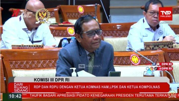 Mahfud MD Bongkar Pengakuan Awal Ferdy Sambo ke Kompolnas, Dia Nangis, Ceritanya Diulang-ulang ...