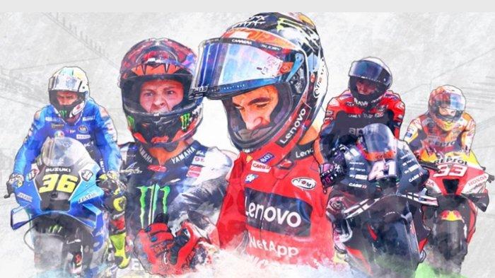 Daftar Pembalap Sudah Lengkap, Jadwal MotoGP 2023 Dimulai Maret Mendatang - Tribunkaltim.co