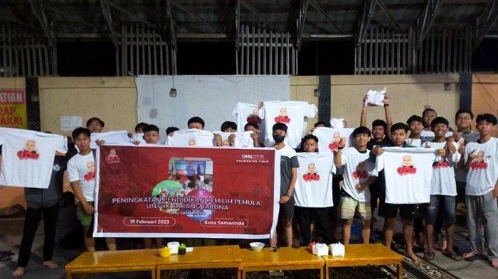 Orang Muda Ganjar Kaltim Ajak Pemuda untuk Berperan Aktif pada Pemilu 2024 - Tribunkaltim.co