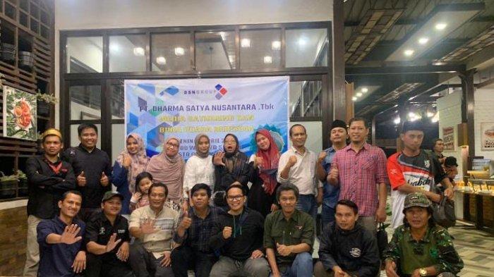 PT Dharma Satya Nusantara Gelar Buka Bersama dengan Puluhan Jurnalis Kutai Timur - Tribunkaltim.co