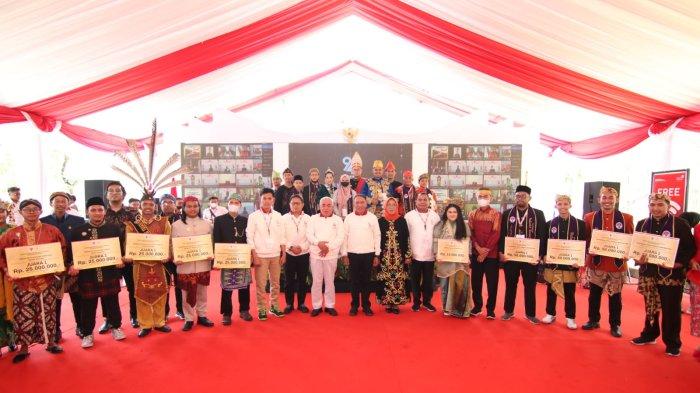 Gubernur Kaltim Isran Noor Sabet Penghargaan Saat Peringatan HSP 2022 - Tribunkaltim.co