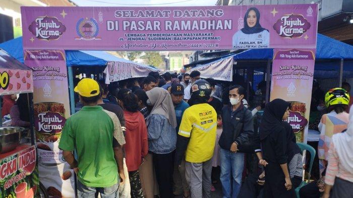 LPM Damai Balikpapan Gelar Pasar Ramadhan, Libatkan 36 Lapak UMKM ...