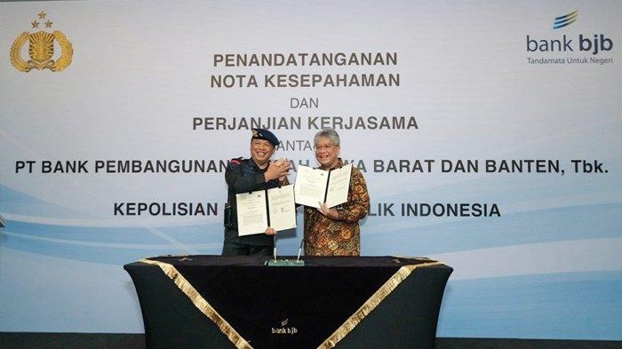 Perluas Sinergi, bank bjb Tanda Tangani Perjanjian Kerja Sama dan Nota Kesepahaman dengan Polri ...