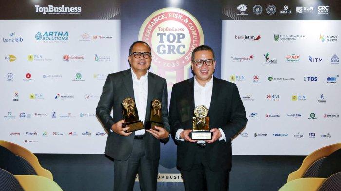 Mantap! bank bjb Sabet Tiga Apresiasi di Ajang TOP GRC Award 2023 - Tribunkaltim.co