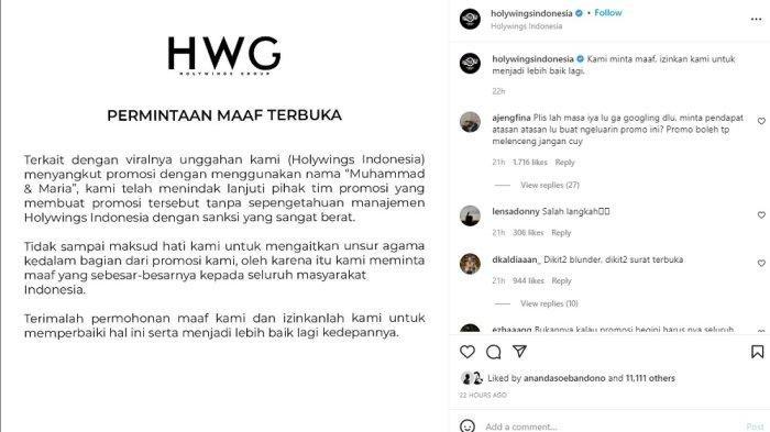 Terbaru! Manajemen Holywings Ungkap Fakta Lain Soal Promo Gratis ...
