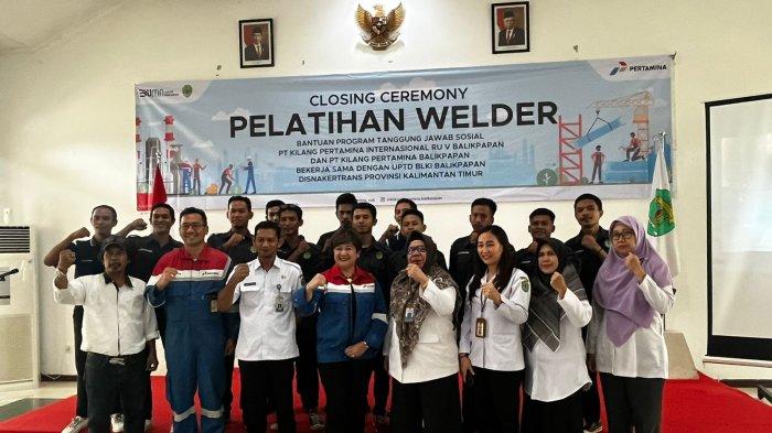 15 Peserta Program Pelatihan Welder Pertamina Berhasil Raih Sertifikat ...