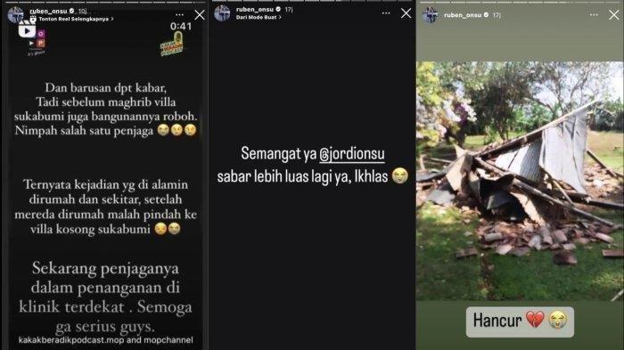 Buat Bulu Kuduk Merinding! Ruben Onsu Temukan Benda Aneh Saat Telusuri Lokasi Villa Roboh ...