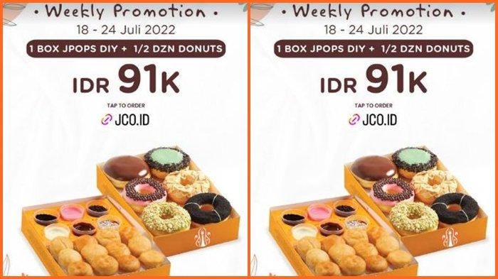 Promo J.CO Hari ini Kamis 21 Juli 2022, 6 Donat dan 1 Box Jpops Diy ...