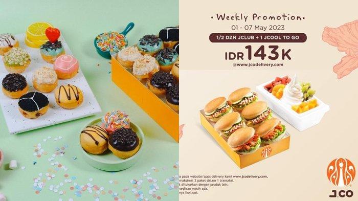 Promo J.CO Hari ini Rabu 3 Mei 2023, Bayar Rp 143.000 Dapat 6 Jclub dan ...