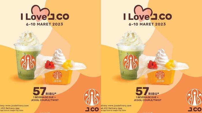 Promo J.CO Hari ini Jumat 10 Maret 2023, Dapatkan 1 Minuman dan 1 Jcool ...