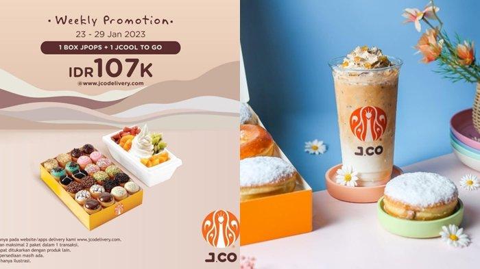Bayar Rp 107.000 Dapat 1 Box Jpops dan 1 Jcool To Go, Cek Promo J.CO ...