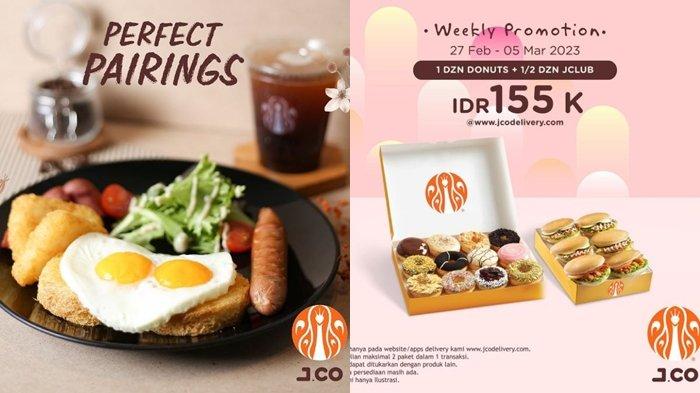 6 Jclub dan 12 Donat hanya Rp 155.000, Cek Promo J.CO Hari ini Selasa 28 Februari 2023 ...