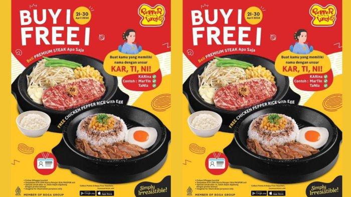 Promo Spesial Hari Kartini di Pepper Lunch, Beli 1 Gratis 1 Bagi ...