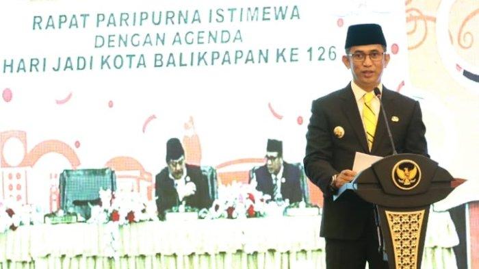Walikota Rahmad Masud Ajak Kolaborasi Pemerintah Pusat Bangun Kota Balikpapan - Tribunkaltim.co