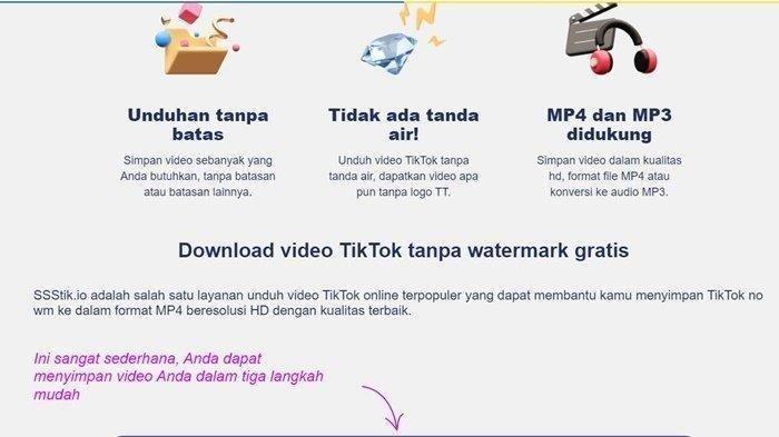 SSSTikTok, 5 Langkah Mudah Download Sound TikTok dan Unduh Video Tanpa ...
