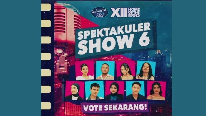Tayang Sekarang! Live Streaming RCTI Indonesian Idol 2023 Spekta 6, 9 Peserta Unjuk Gigi Malam ...