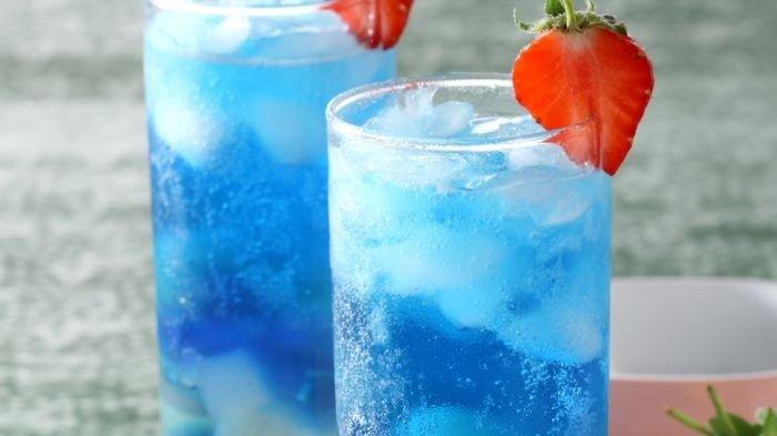 Resep Es Jeli Biru, Minuman Segar Simple dengan Tampilan yang ...