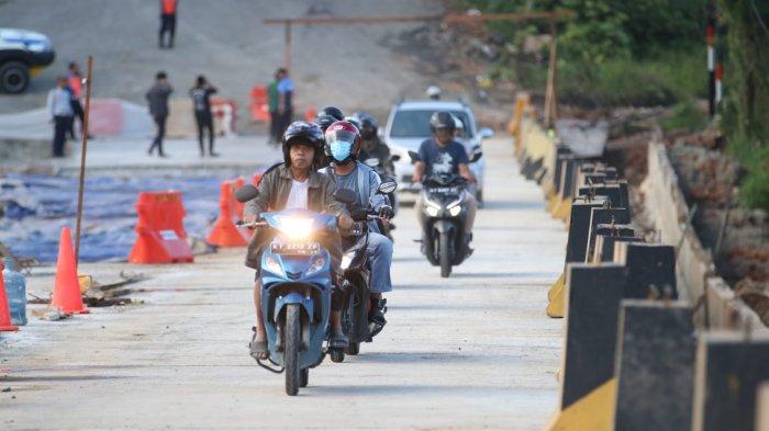 Jalan MT Haryono depan Global Sport Balikpapan Dibuka, Terbatas Hanya ...