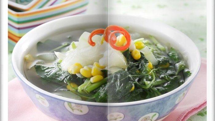 Resep Cara Bikin Sup Bayam Labu Air Super Enak, Menu Sederhana untuk ...