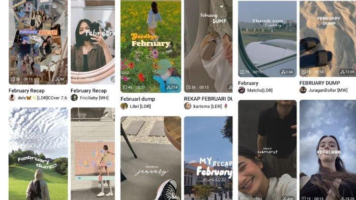 15 Link Template CapCut February Dump yang Viral, Tunjukkan Momen ...