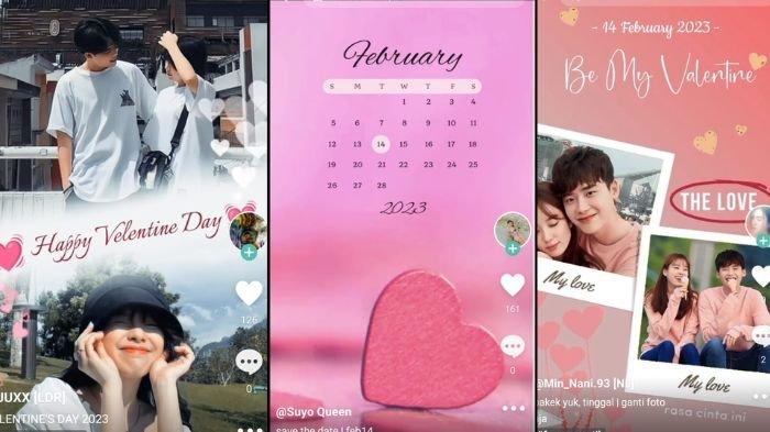 10 Link Template CapCut Tema Hari Valentine, Pakai Twibbon Video ...