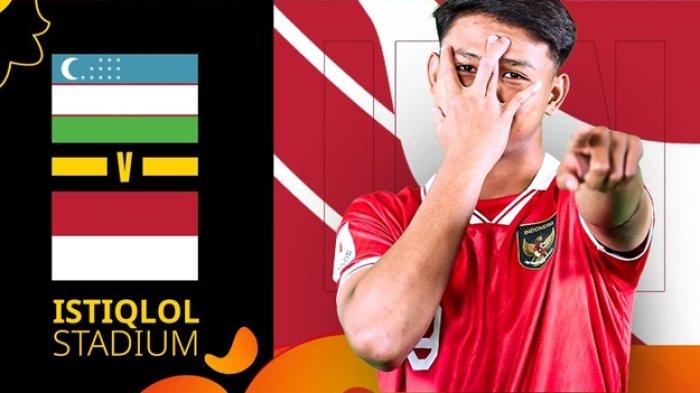Sedang Berlangsung Live Streaming Piala Asia U-20 2023, Timnas Indonesia vs Uzbekistan, Link ...