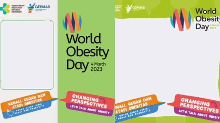 25 Link Twibbon Hari Obesitas Sedunia 2023 dan Cara Pakainya - Halaman 3 - Tribunkaltim.co