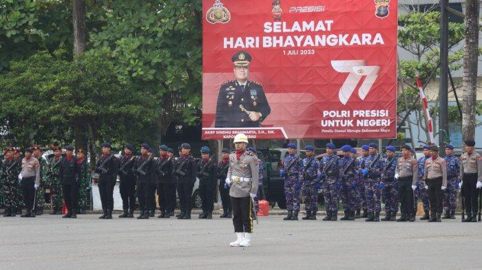 HUT ke-77 Bhayangkara Ke-77, Bupati Berau Berpesan Jaga Kamtibmas Jelang Pemilu 2024 ...