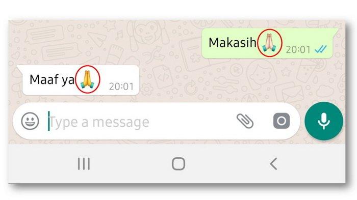 Arti Emoji Dua Tangan Menyatu, High Five, Terima Kasih atau Maaf? Ini ...
