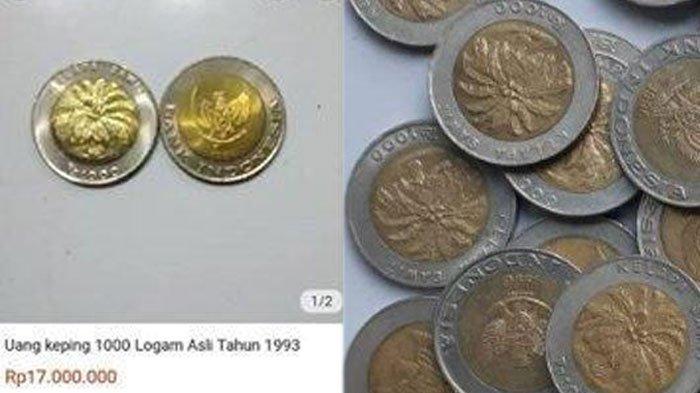 Koin Rp 1000 Kelapa Sawit Viral dengan Harga Mahal, Nilainya Jutaan ...