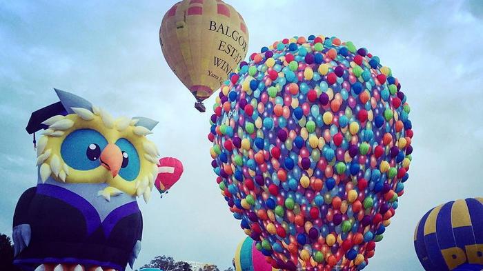 Keren, Inilah Bentuk Nyata Balon Udara yang Mirip di Film Animasi ...