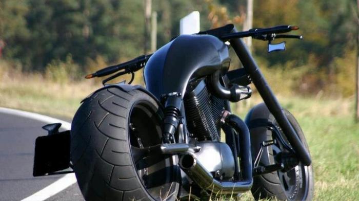 Begini Cara Sederhana Ganti Ban Motor Lebih Lebar - Tribunkaltim.co