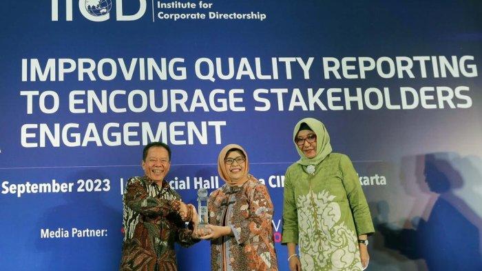 bank bjb Raih Top 50 Emiten di 14th IICD Corporate Governance Award 2023 - Tribunkaltim.co