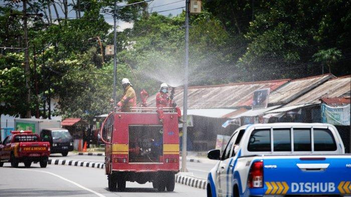 Sehari Pemkot Bontang Siapkan 5,000 Liter Desinfektan, Mobil Damkar ...