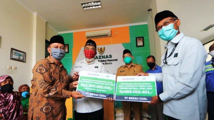 Baznas Berau Salurkan 1500 Paket Sembako - Tribunkaltim.co