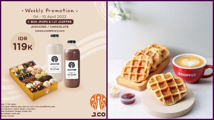 PROMO J.CO Hari ini Jumat 8 April 2022, 1 Box Jpops + 1 LT Jcoccino ...