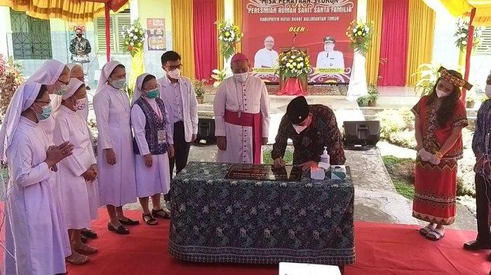 Klinik Santa Familia Resmi Dijadikan Rumah Sakit, Ini Harapan Bupati ...