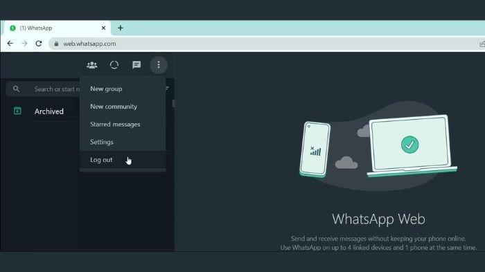 8 Cara Mengatasi WhatsApp Web Tidak Berfungsi di Google Chrome ...