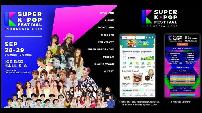 Line Up Super Kpop Festival Indonesia 2019: Red Velvet hingga NU'EST ...