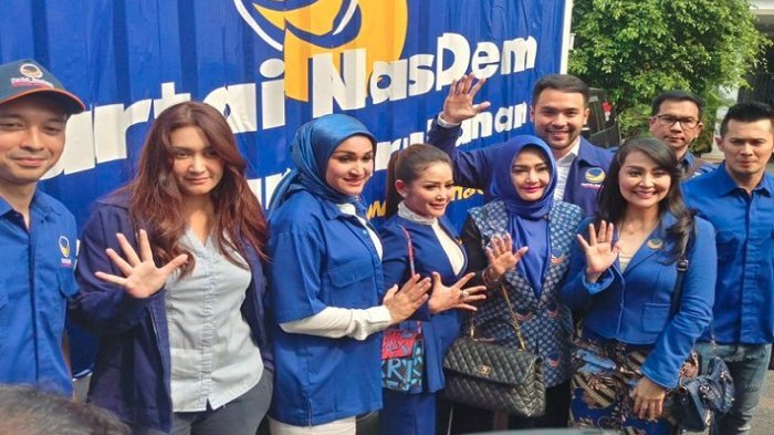 18 Artis Ini Maju Sebagai Caleg dari Partai Nasdem, Ada Nama Olla Ramlan - Tribunkaltim.co