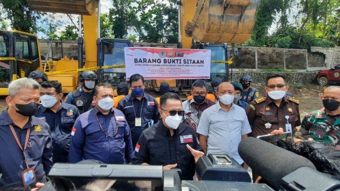 BREAKING NEWS Balai Gakkum KLHK Kalimantan Hentikan Aksi Penambangan Ilegal di Tahura Bukit ...