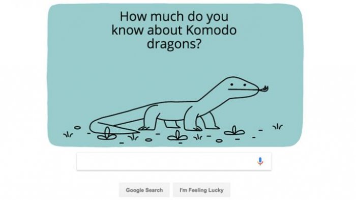 Seberapa banyak Anda Tahu tentang Komodo? Google Doodle Tampilkan Hewan ...