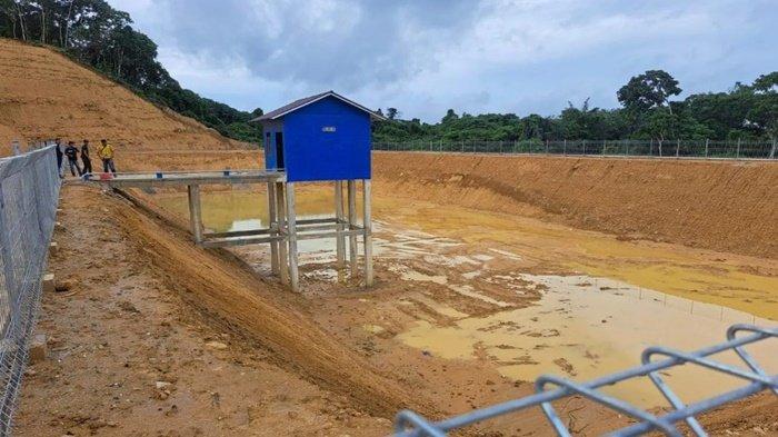 Embung Air di Sangkulirang Kutim Rampung, Cadangan Saat Pasokan Perumdam Terganggu - Tribunkaltim.co