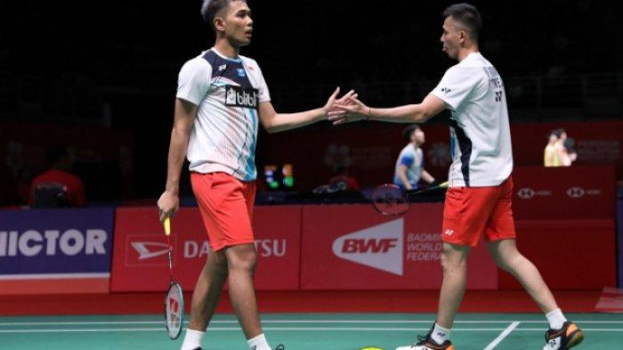 Fajar/Rian Kalahkan Marcus/Kevin di Perempat Final Malaysia Masters 2020, Duel Seru hingga Akhir ...