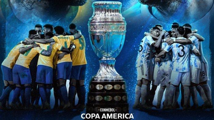 Head to Head & Jadwal Tayang Final Copa America 2021: Brasil vs ...