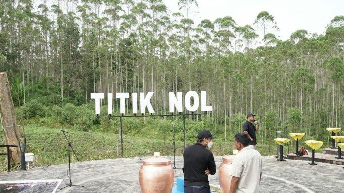 Hari Ini Tanah dan Air yang Dibawa Gubernur se Indonesia Akan Digabung di Kendi di Titik Nol IKN ...