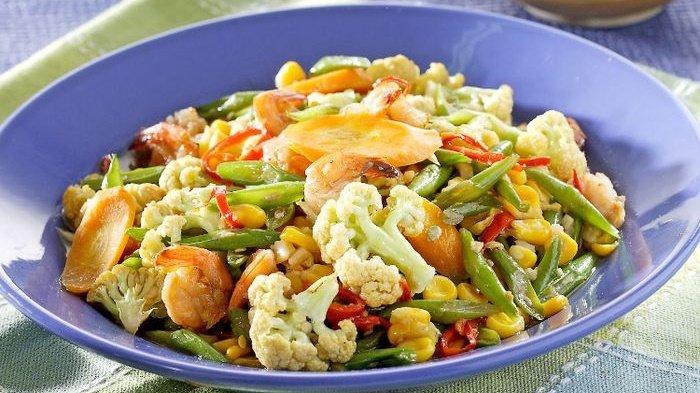 Resep Tumis Sayur Udang Seledri, Menu Bekal Sekolah yang Bikin si Kecil ...