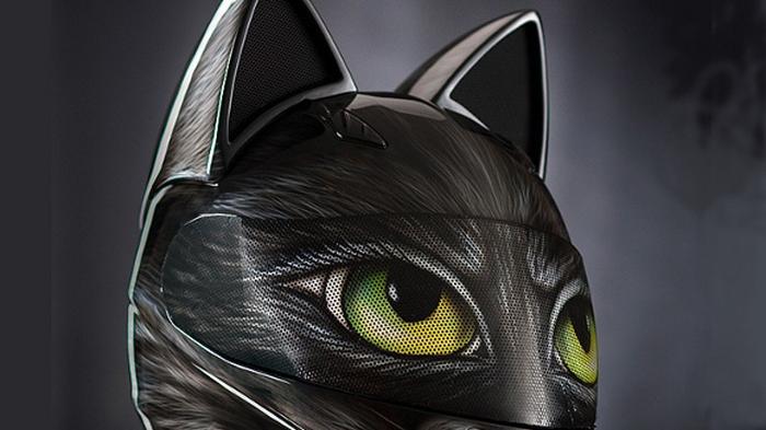 Unik, Desain Helm Ini Cocok Banget bagi Pecinta Kucing - Halaman all ...